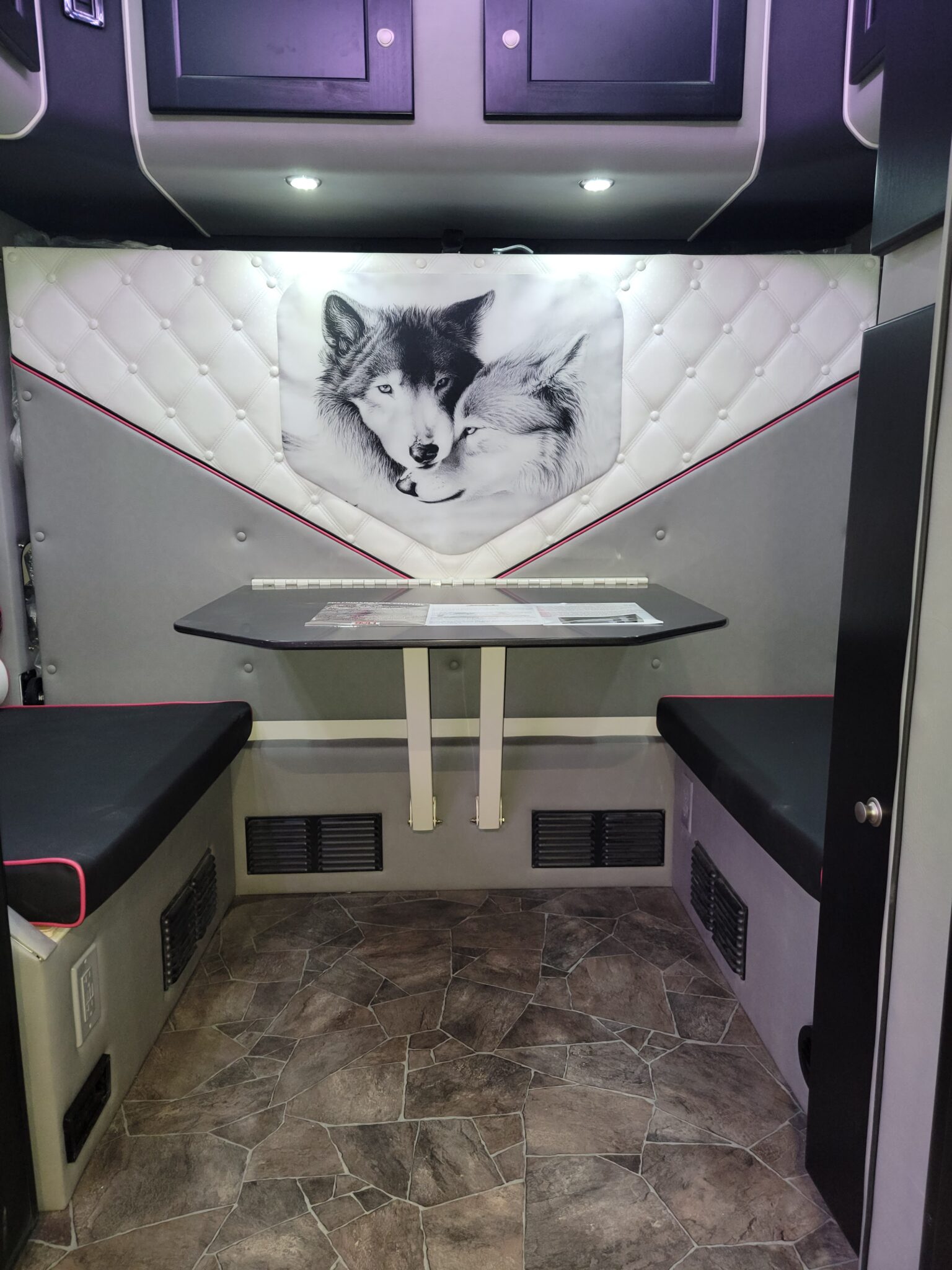 Kenworth T680 with 108″ Fully Integrated Sleeper and Custom Paint Job ...