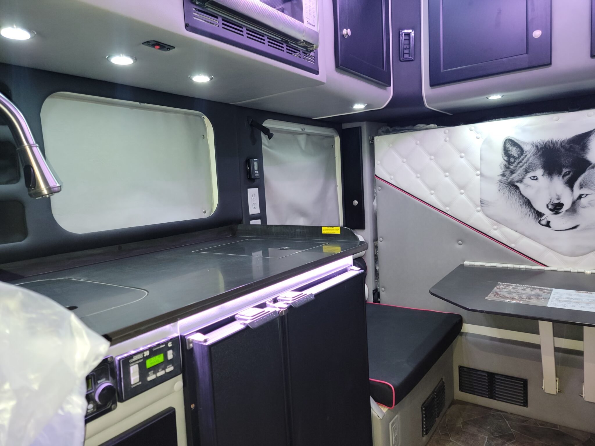 Kenworth T680 with 108″ Fully Integrated Sleeper and Custom Paint Job ...